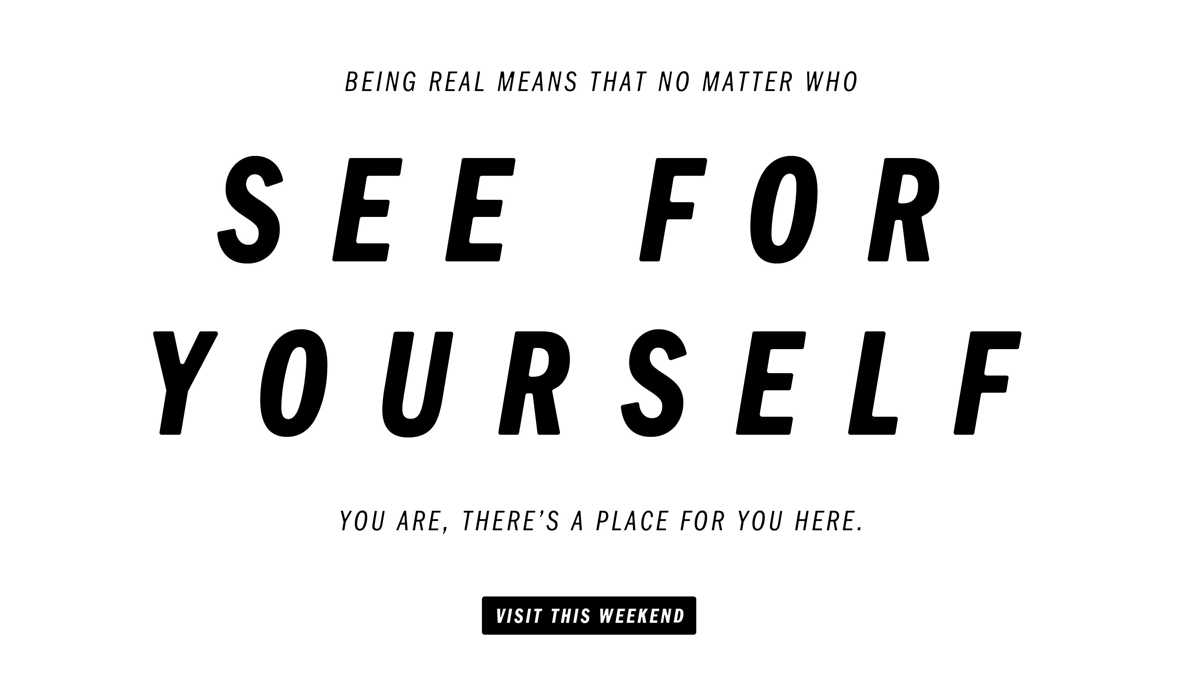 Sandals Church Real With Ourselves God Others